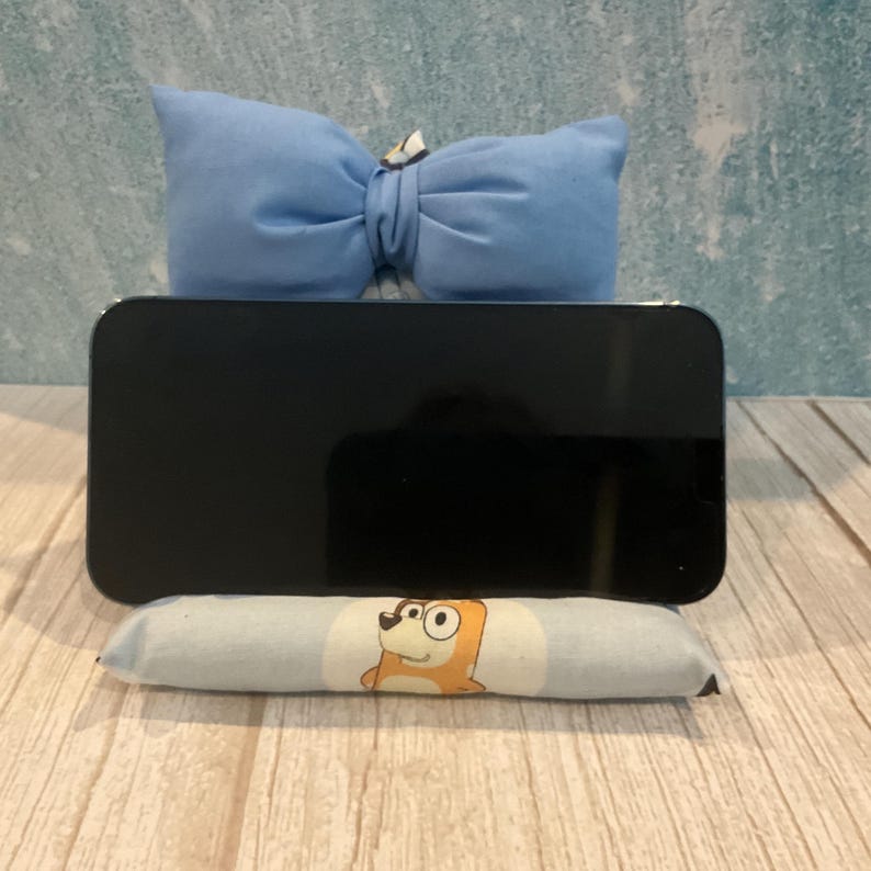 Fabric Bluey Phone Stand - Etsy