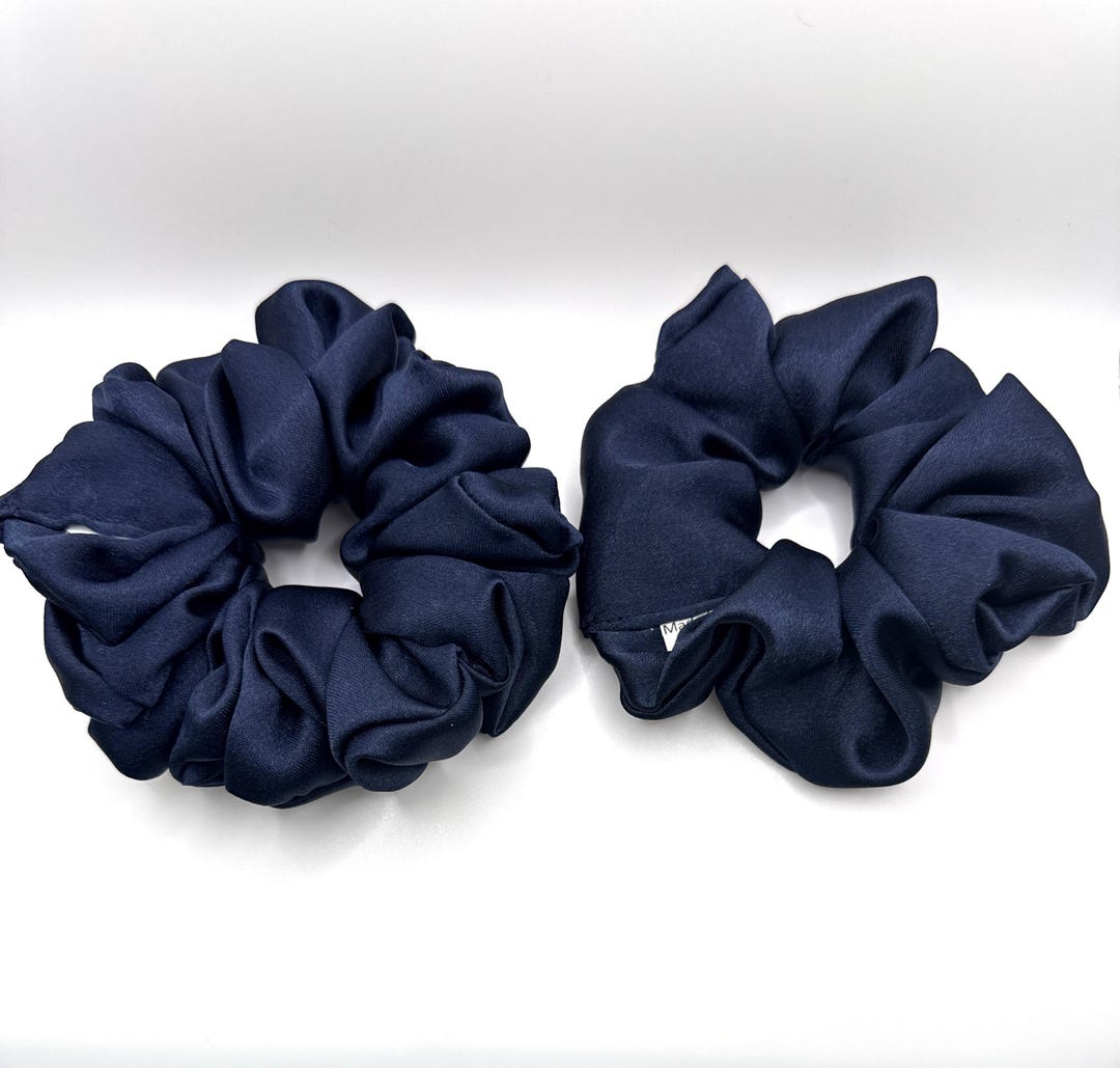 True Navy Blue Scrunchie, Any Day Scrunchie, Special Event - Etsy