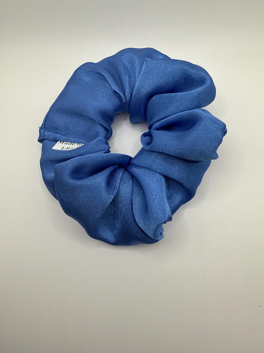 Royal Blue Satin Scrunchie, Any Day Scrunchie - Etsy