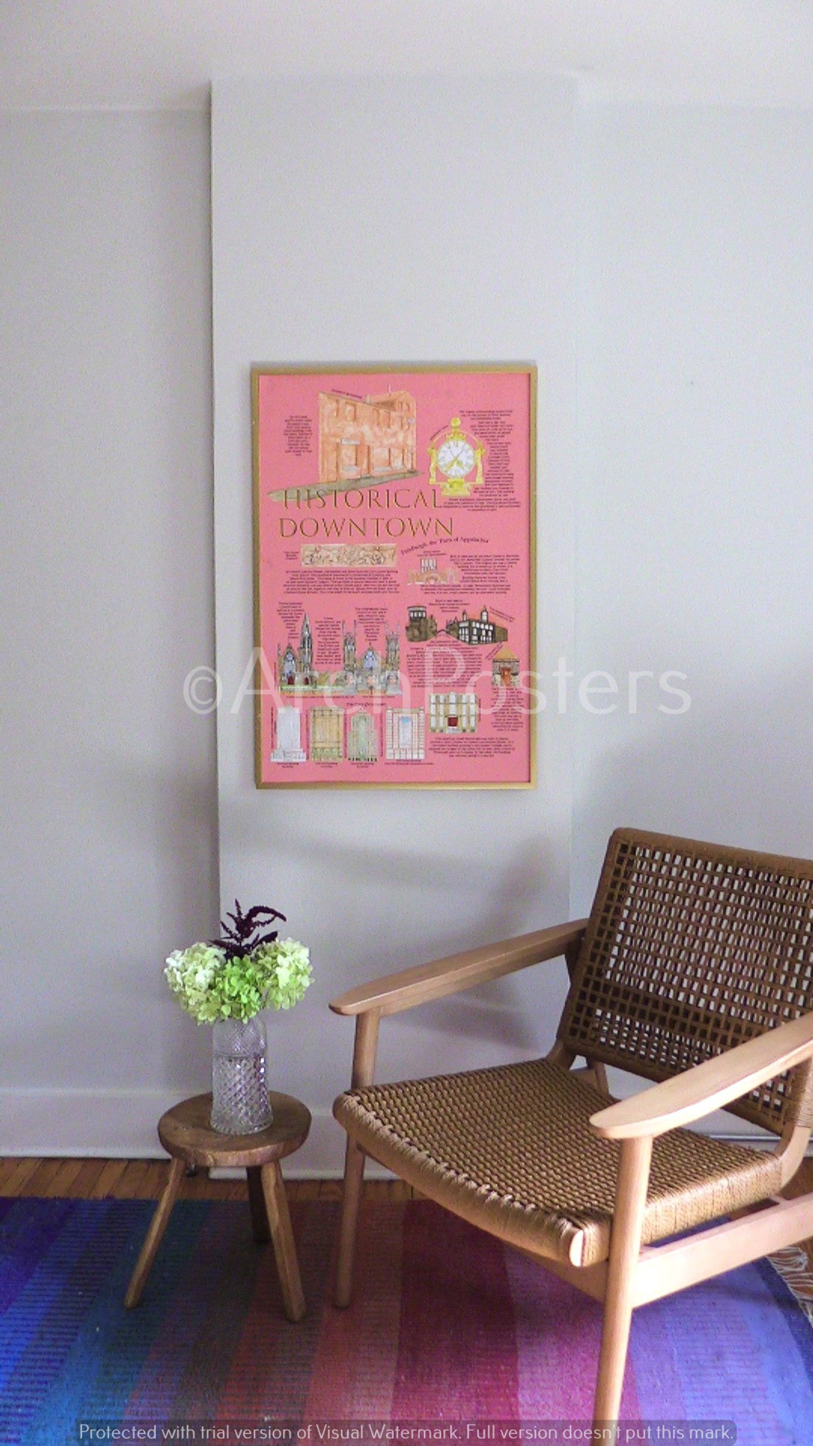 Historical Downtown Poster - Etsy
