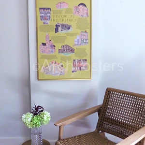 Historical Hill District Poster - Etsy