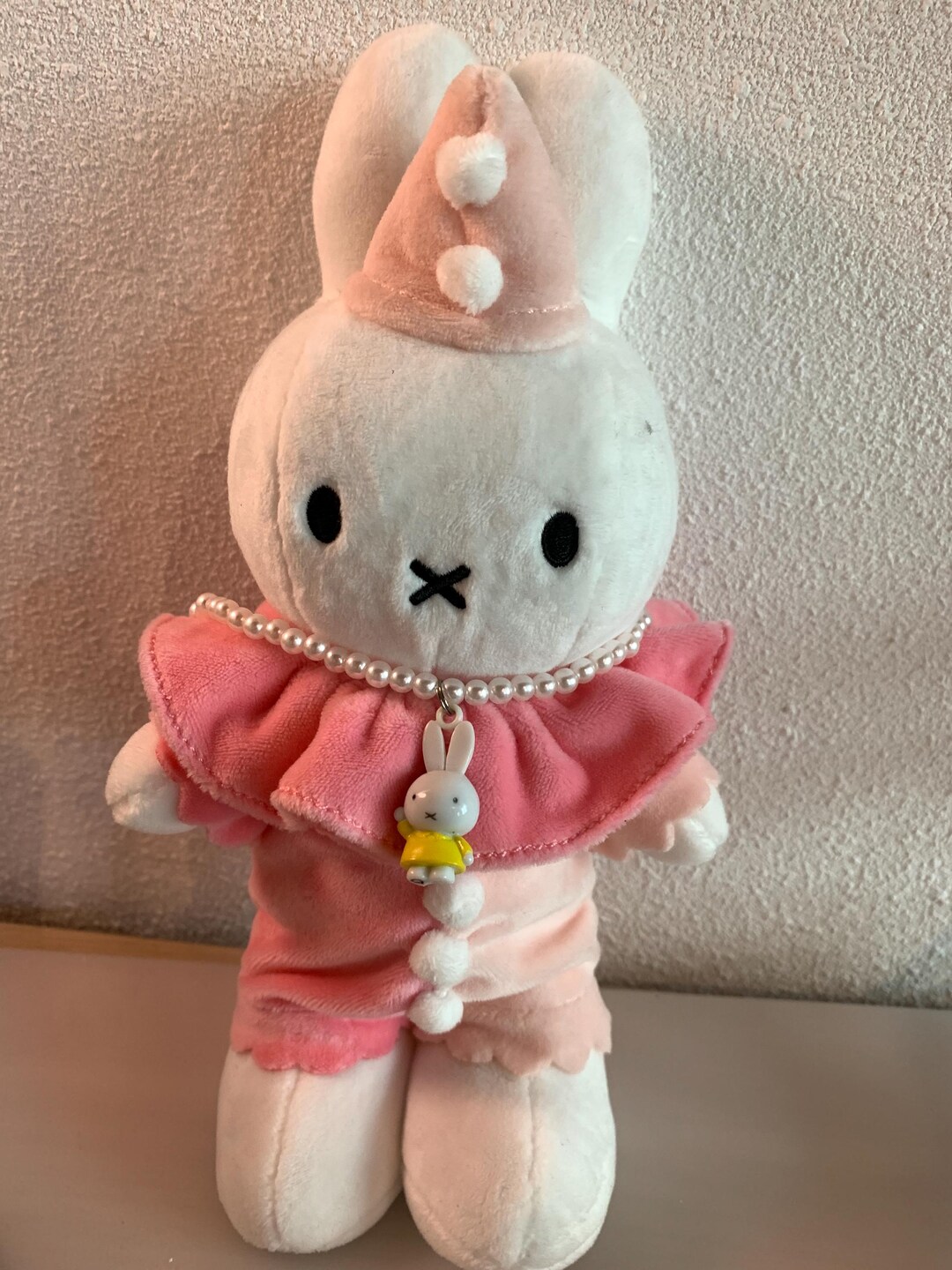 Miffy / Miffy Pearl Necklace With Vintage Charm - Etsy