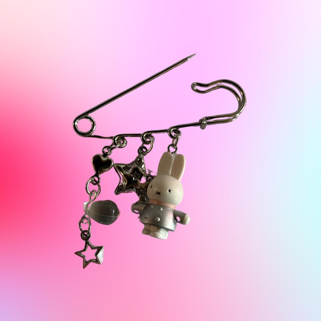 Miffy / Miffy Charm Brooch Pin - Etsy