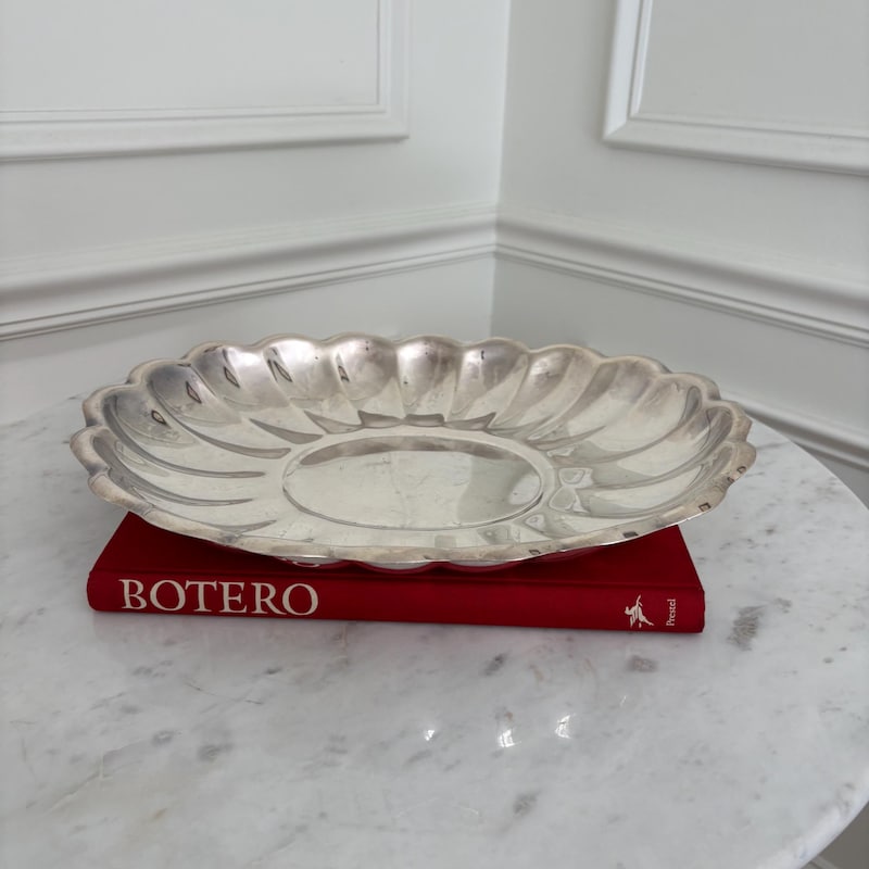 Reed Barton Oval Tray - Etsy