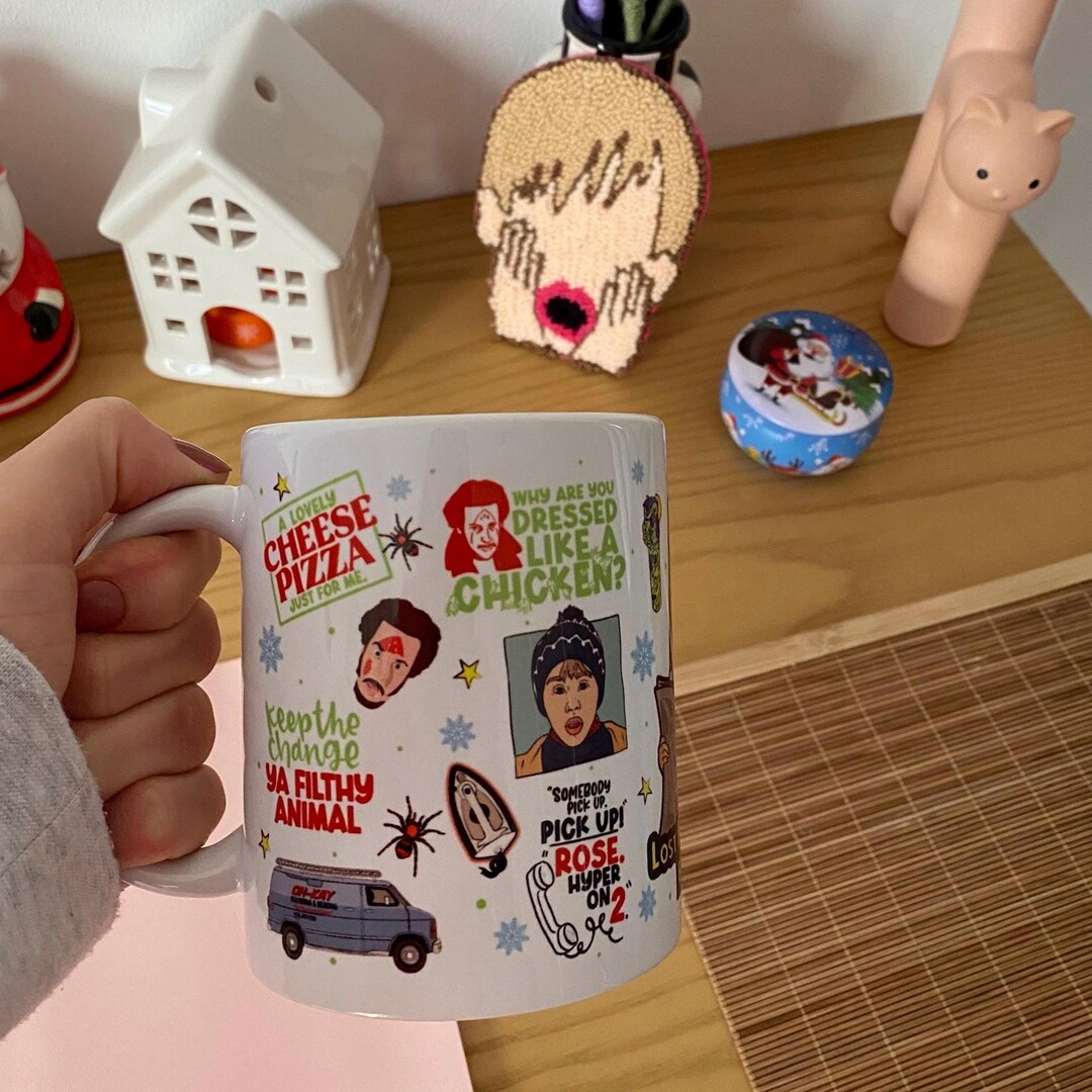 Home Alone Mug, Home Alone Merch, Home Alone Tumbler, Home Alone Cup ...