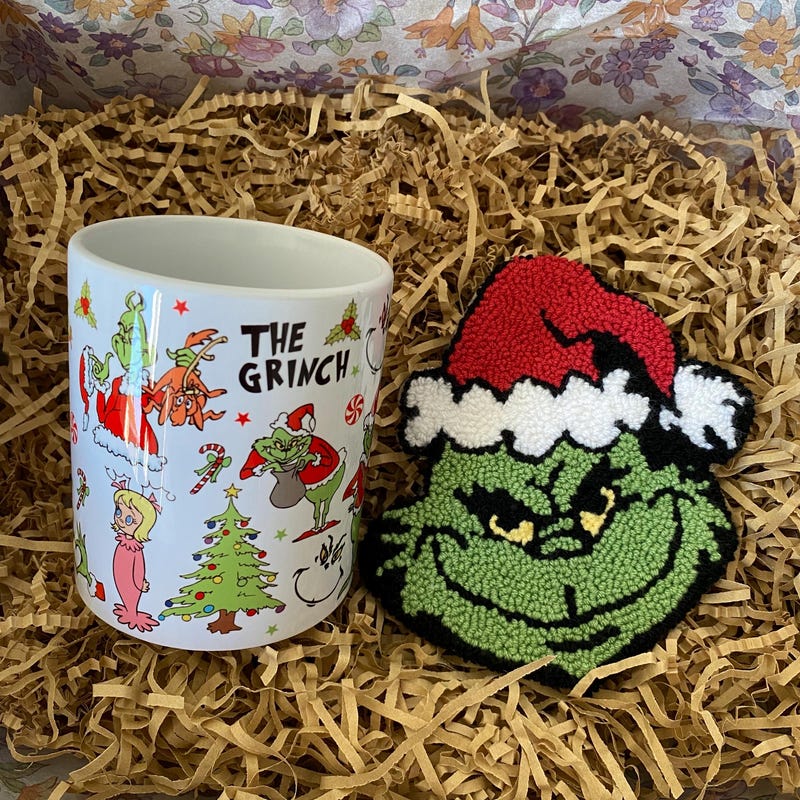 Taza grinch - Etsy México