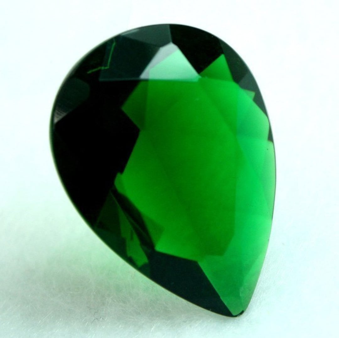 Glass Jewel 18x25mm Tear Drop Pear Shape Faceted Diamond Cut Pointed ...