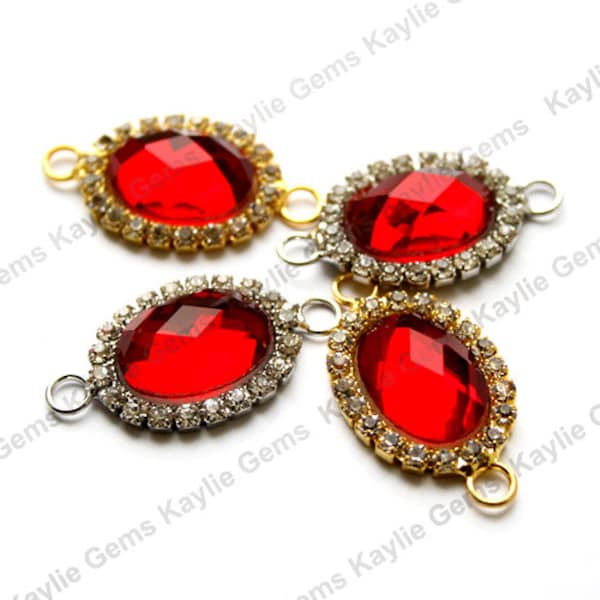 Rhinestone Connector - Etsy