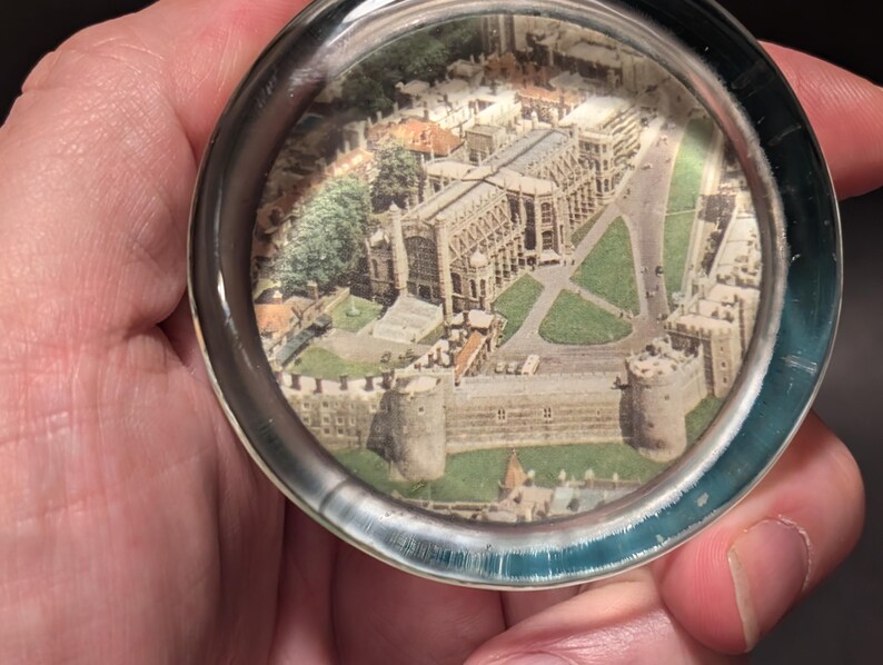 Glass Paperweight of St George's Chapel at Windsor Castle England - Etsy