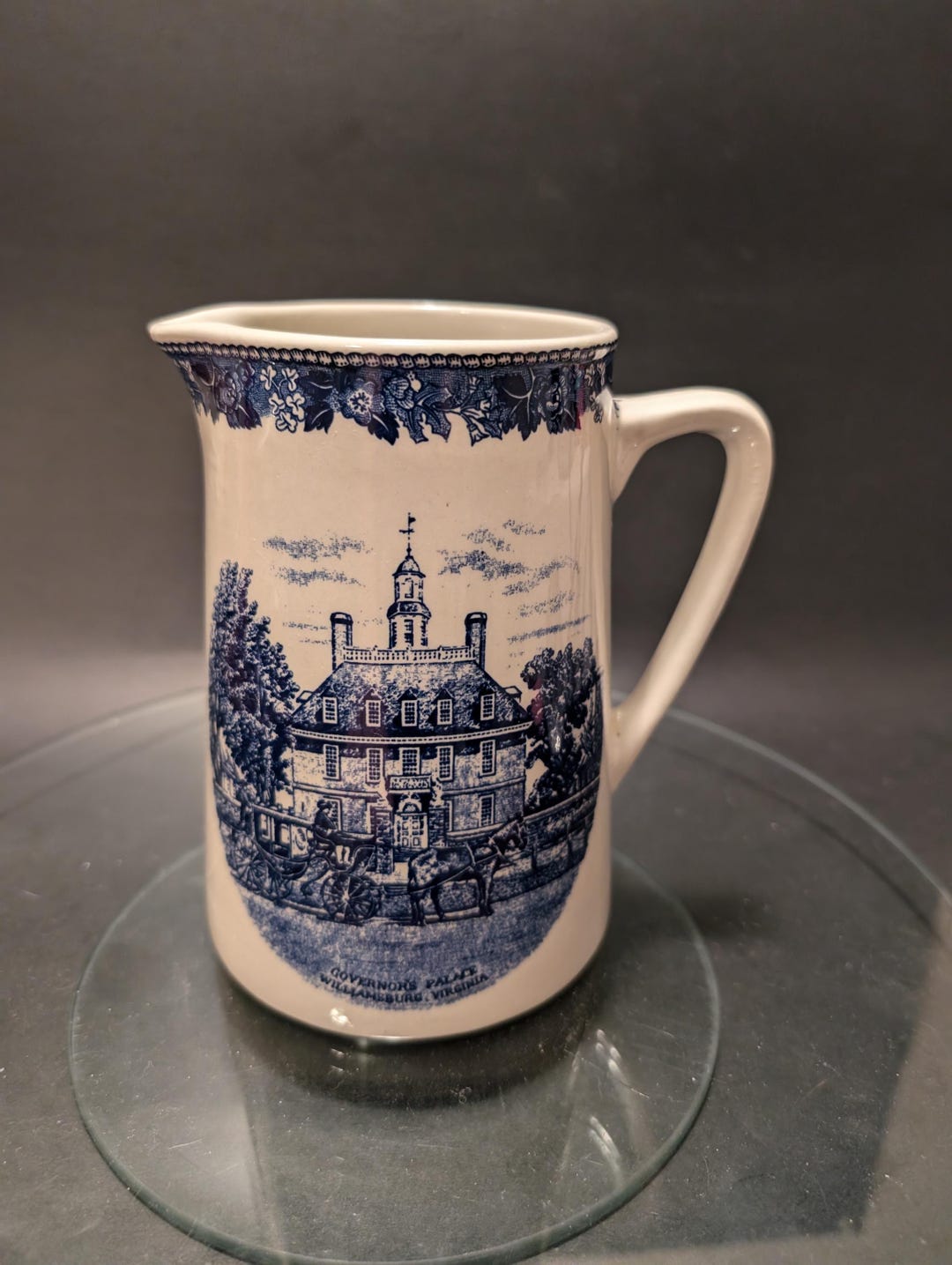 Unusual Double Stamped Williamsburg Virginia Governor's Mansion House ...