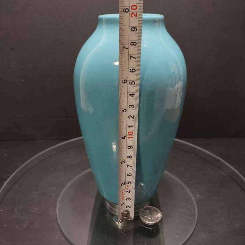 Turquoise Vase - Etsy