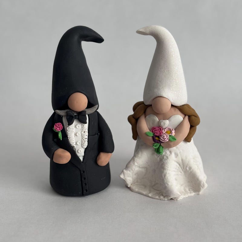 Clay Bride and Groom - Etsy