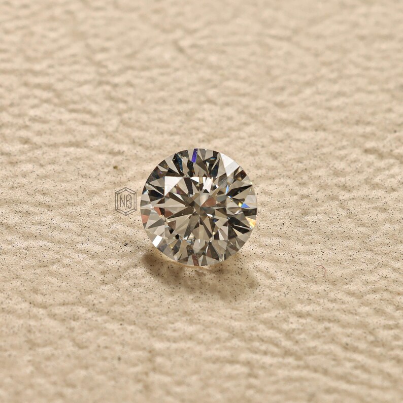 3CT Round Lab Grown Diamond IGI Certified E VS2 Loose Engagement Stone ...