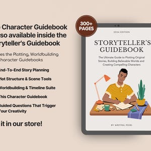 Character Guidebook | Antagonist-side Character-protagonist Planner ...