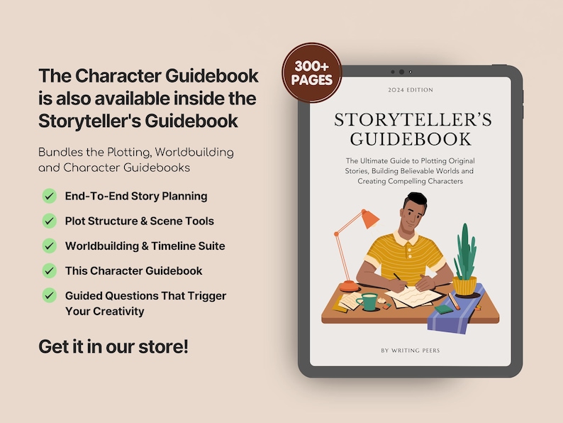 Character Guidebook | Antagonist-side Character-protagonist Planner ...