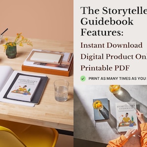 Storyteller's Guidebook | Writing Guide | Novel Planner | Worldbuilding ...