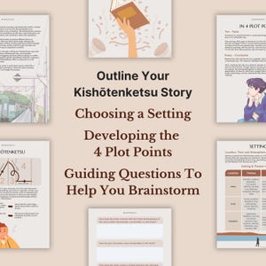 Kishotenketsu Workbook | Writing Guide | Novel Planner | Plot Template ...