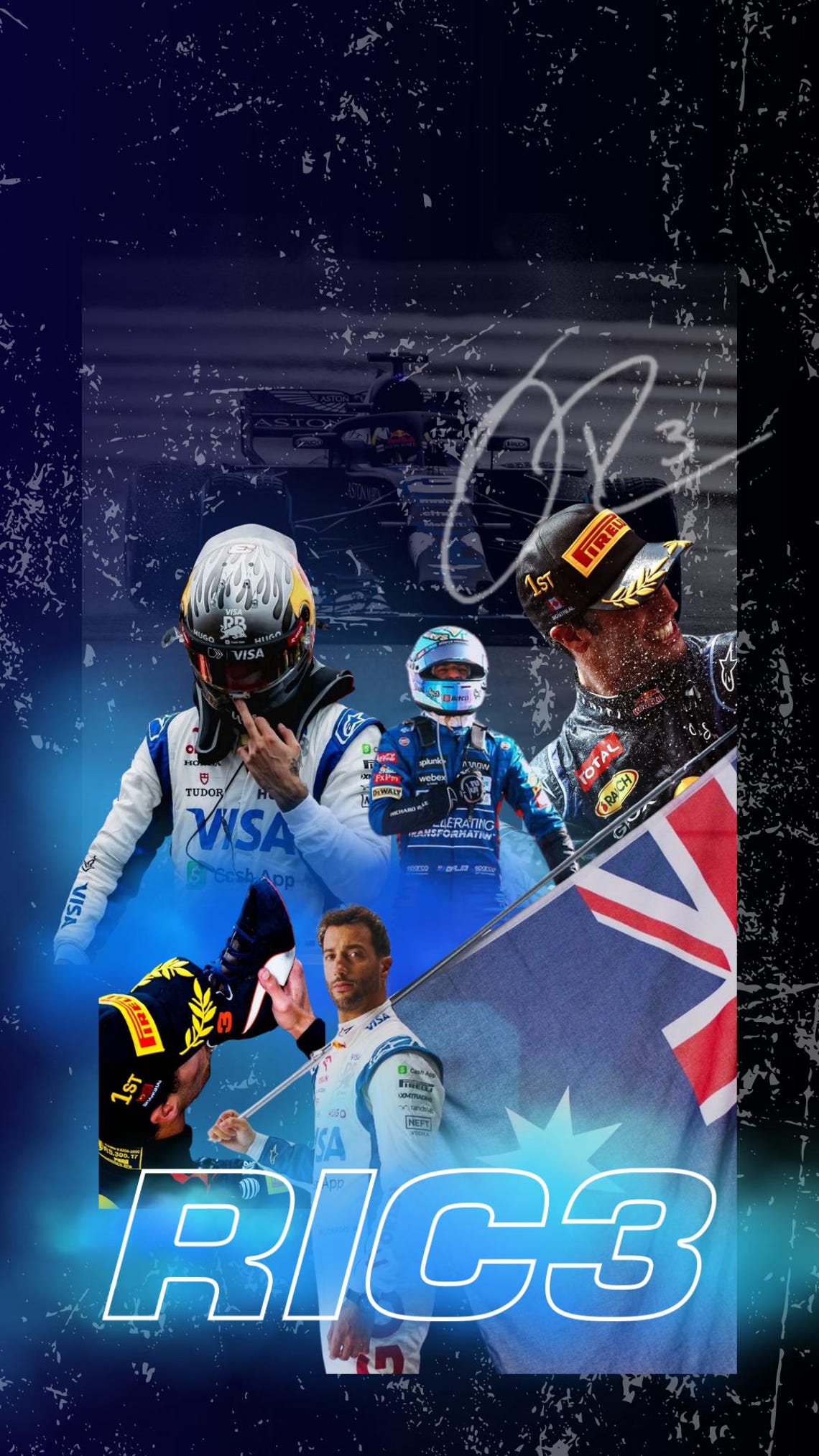 Daniel Ricciardo Prints/wallpapers - Etsy