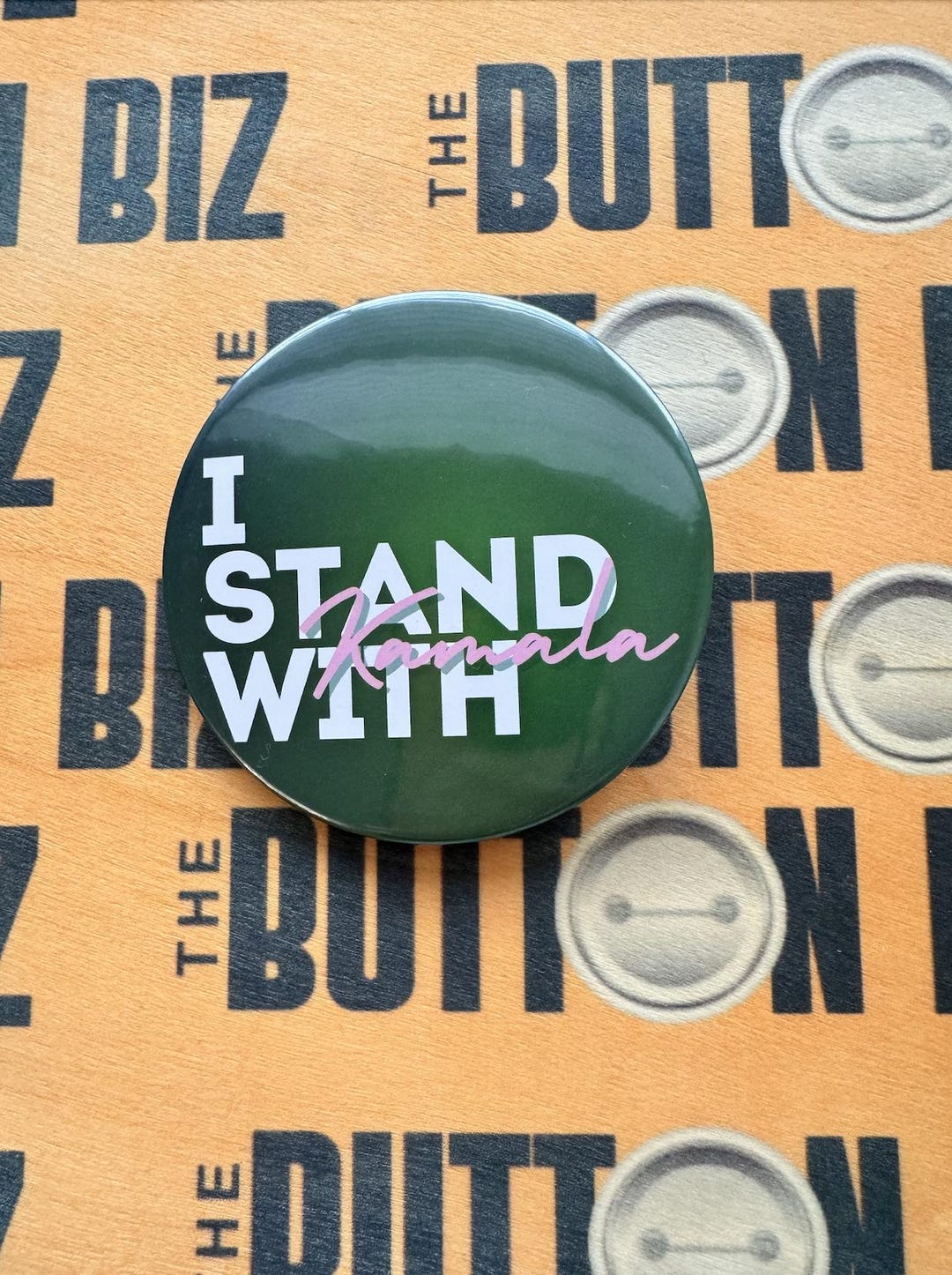 Kamala Harris Pin Button, 2024 Kamala & Walz Campaign Button, Kamala ...