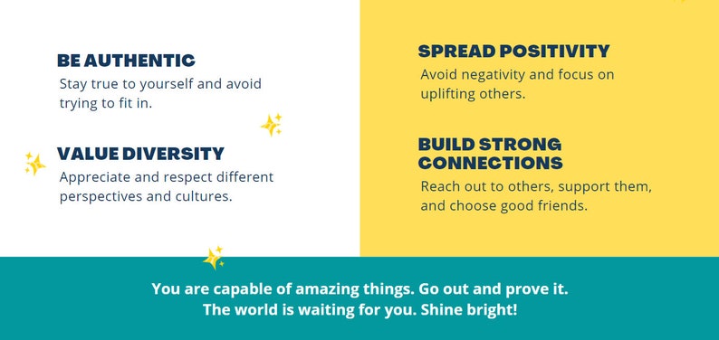 High School Survival Guide - Printable Tips and Motivation - Positive ...