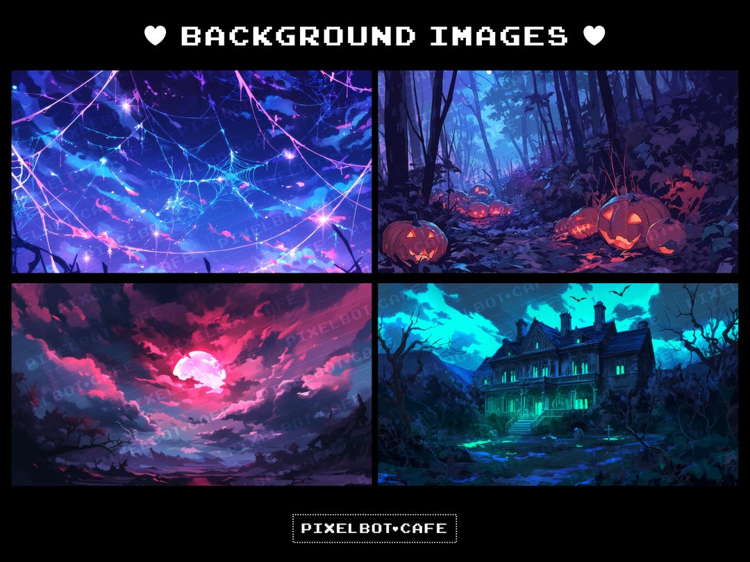 VIRTUAL BACKGROUND BUNDLE | Use for Streaming, Online Meetings ...
