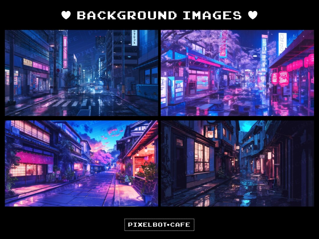VIRTUAL BACKGROUND BUNDLE | Use for Streaming, Online Meetings ...