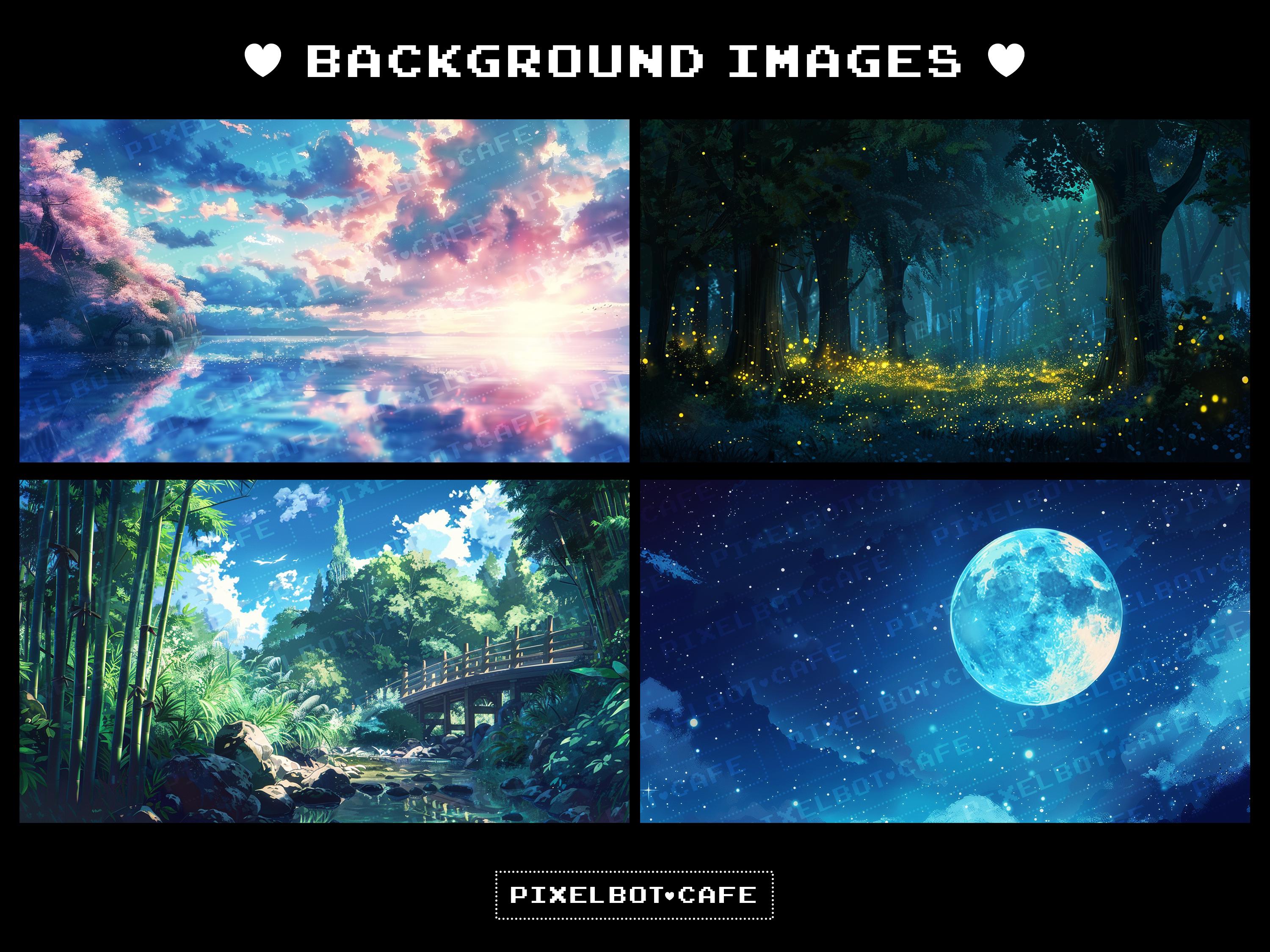 VIRTUAL BACKGROUND BUNDLE | Use for Streaming, Online Meetings ...