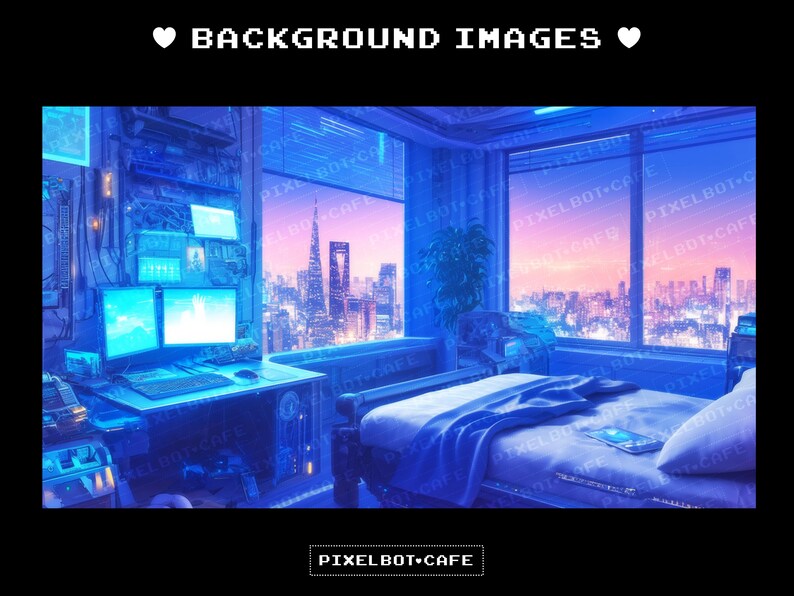 VIRTUAL BACKGROUND BUNDLE | Use for Streaming, Online Meetings ...