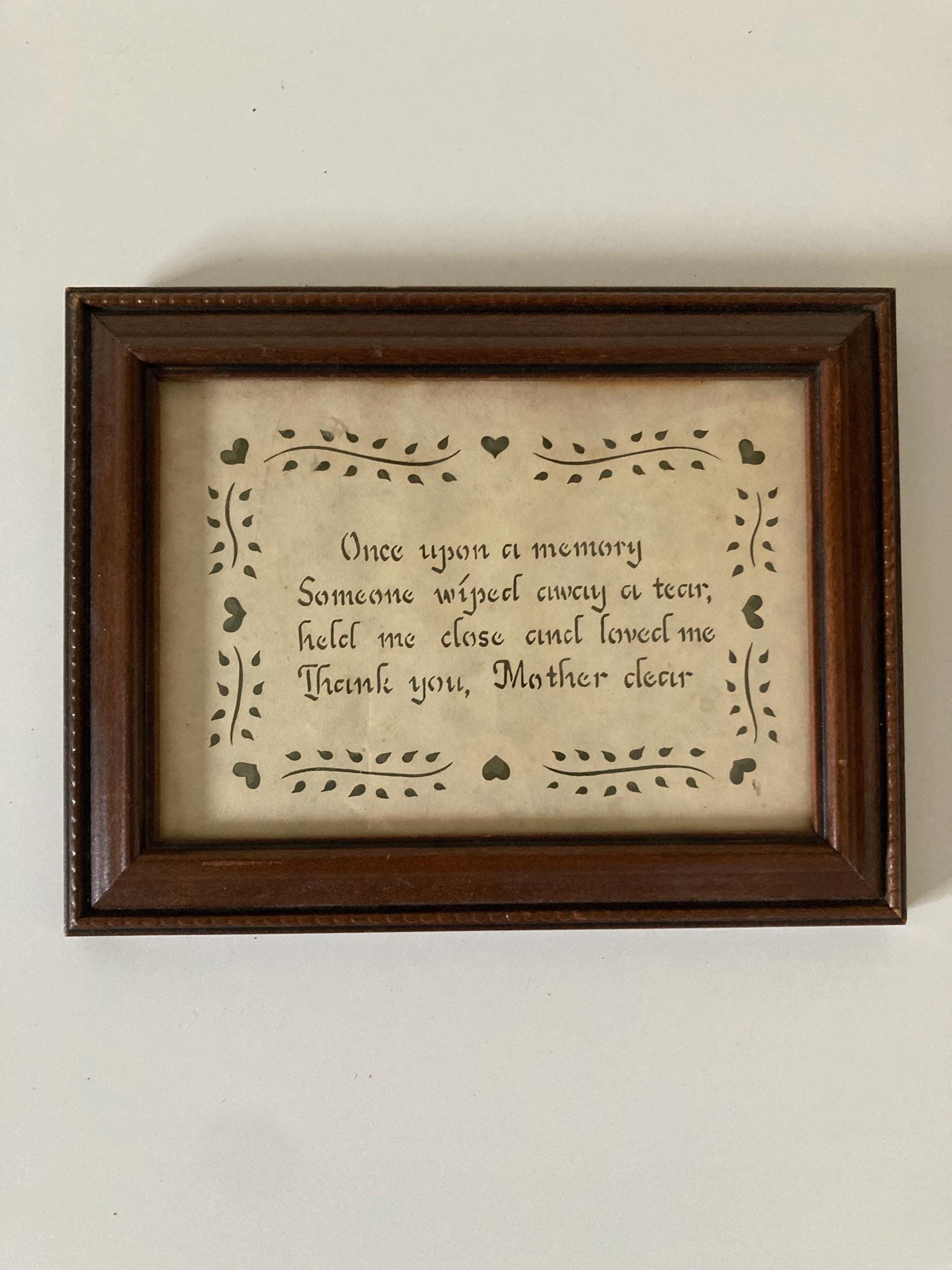 Vintage Scherenschnitte by Designs With Scissors for Mom - Etsy