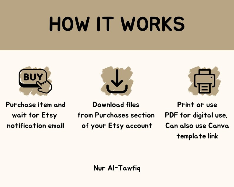 Daily Adhkar Cards - Islamic Prayer, Supplication, Dhikr (digital ...