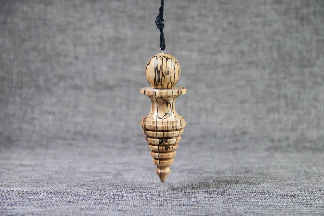 Egyptian Pendulum osiris in Heated Beech Wood france Weighted. Length 8 ...