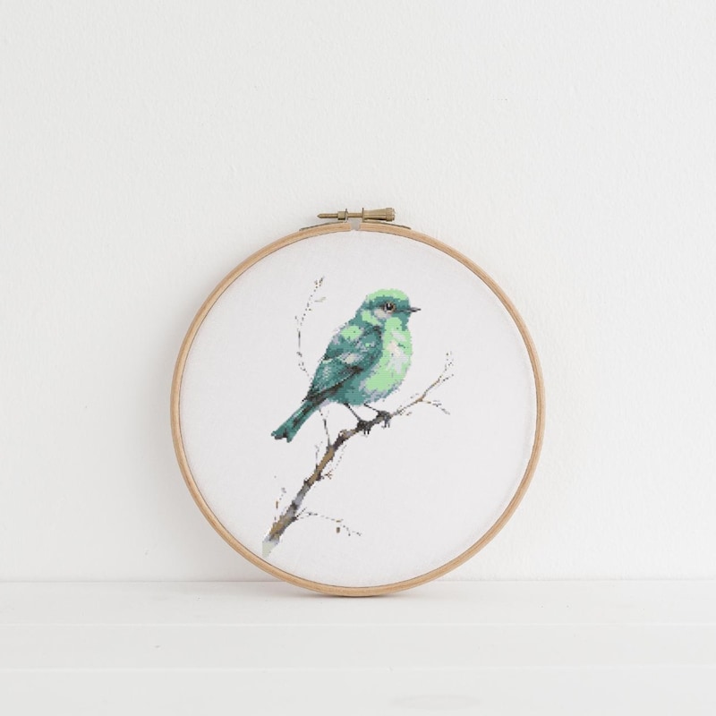 Bird Cross Stitch - Etsy