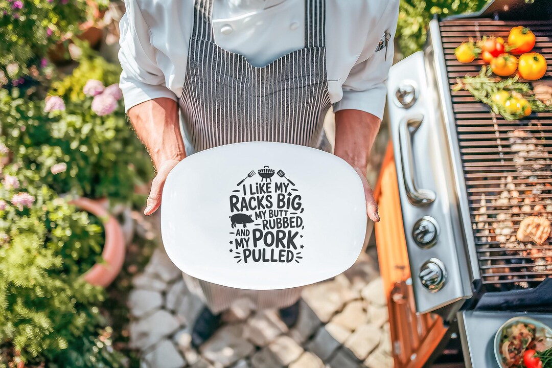 BBQ Platter Grill Master Gift for Him, Dad, Husband, Smoker Lover ...
