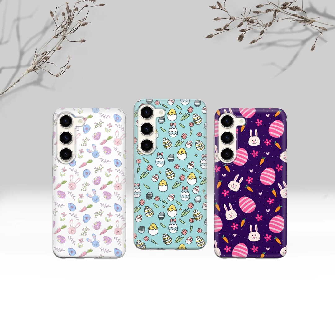 Happy Easter Phone Case Easter Bunny Cover for Samsung Galaxy S24 FE ...