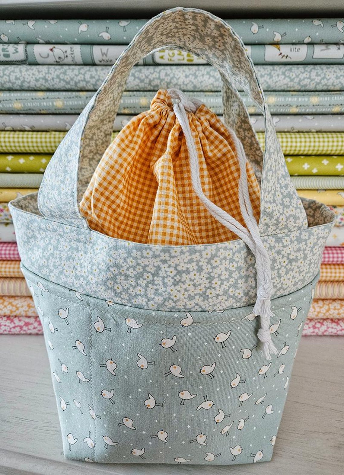 Just Quilting Cinch Bag (digital Pattern) - Etsy