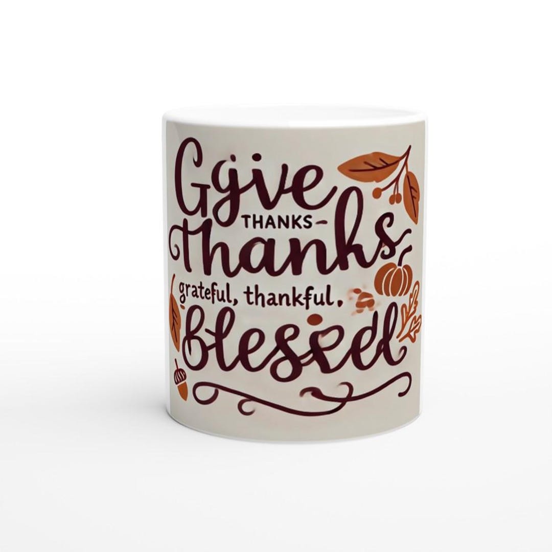 Thanksgiving Hand-lettered – "give Thanks" | Autumn Quote With Fall ...