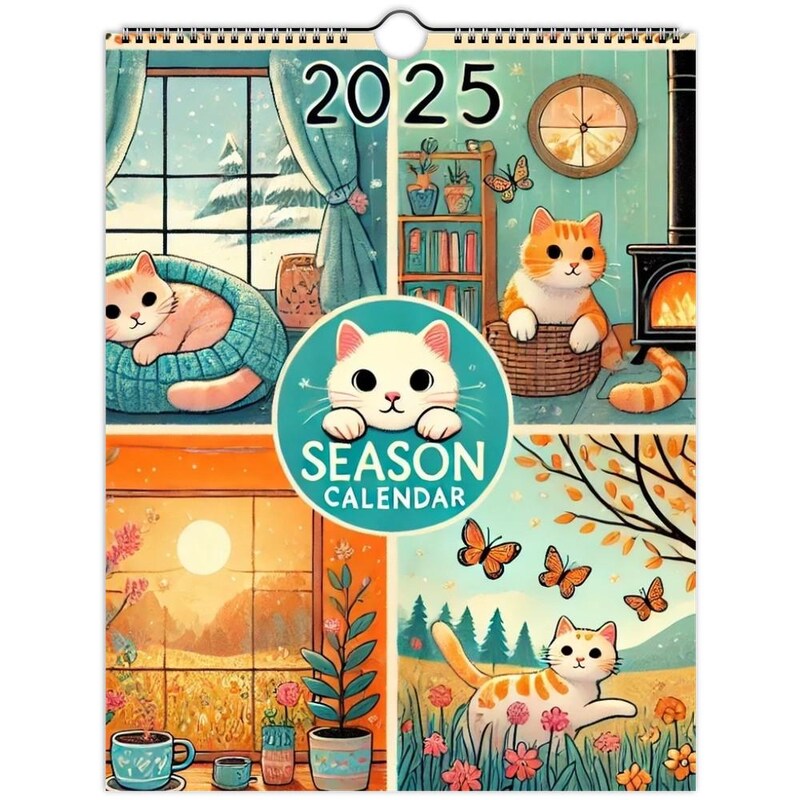 Cat Calendar - Etsy