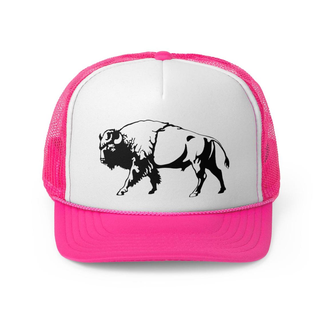Bison Trucker Caps - Etsy