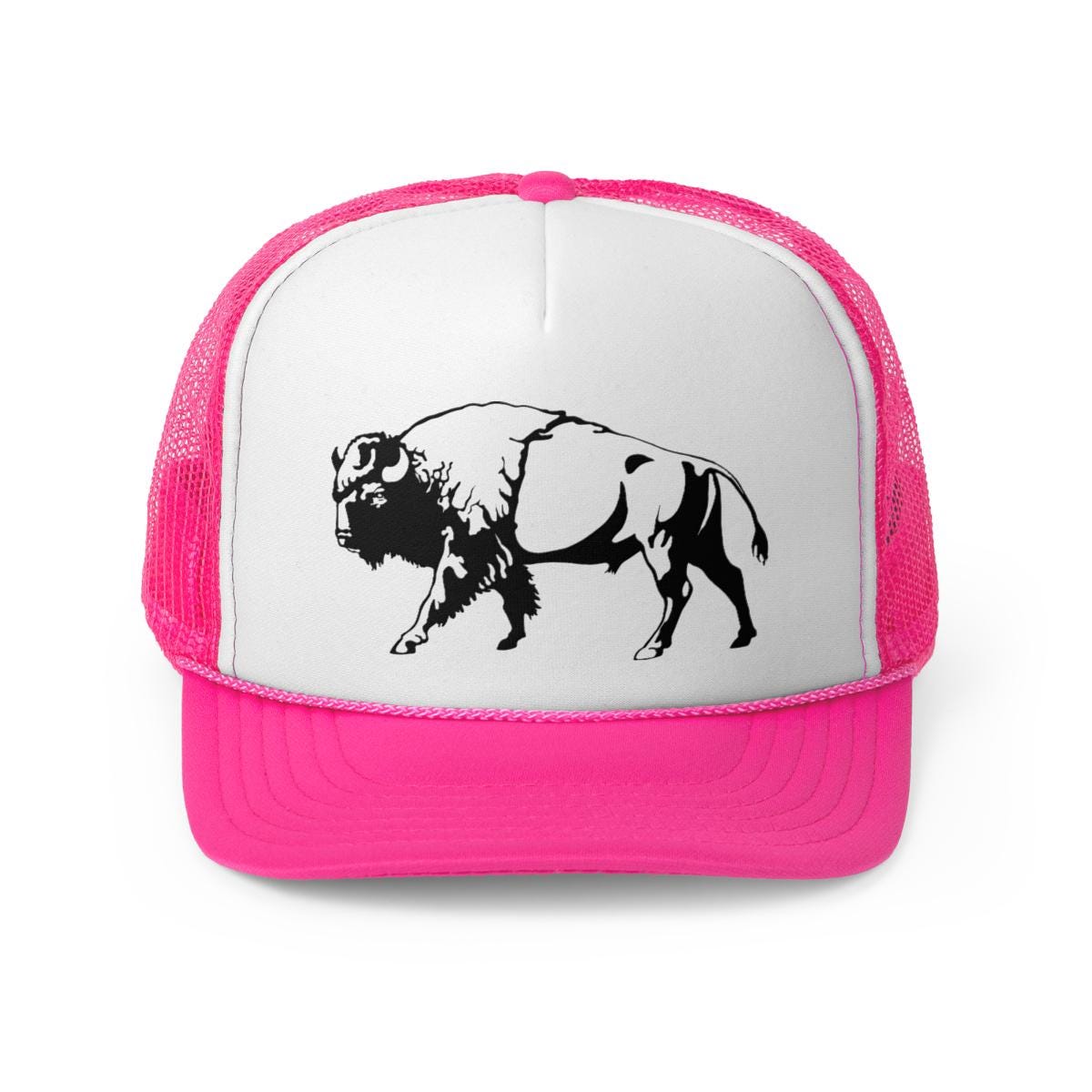 Bison Trucker Caps - Etsy