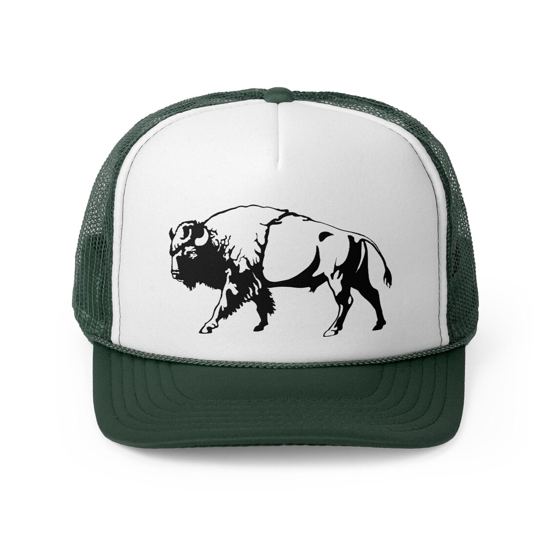 Bison Trucker Caps - Etsy