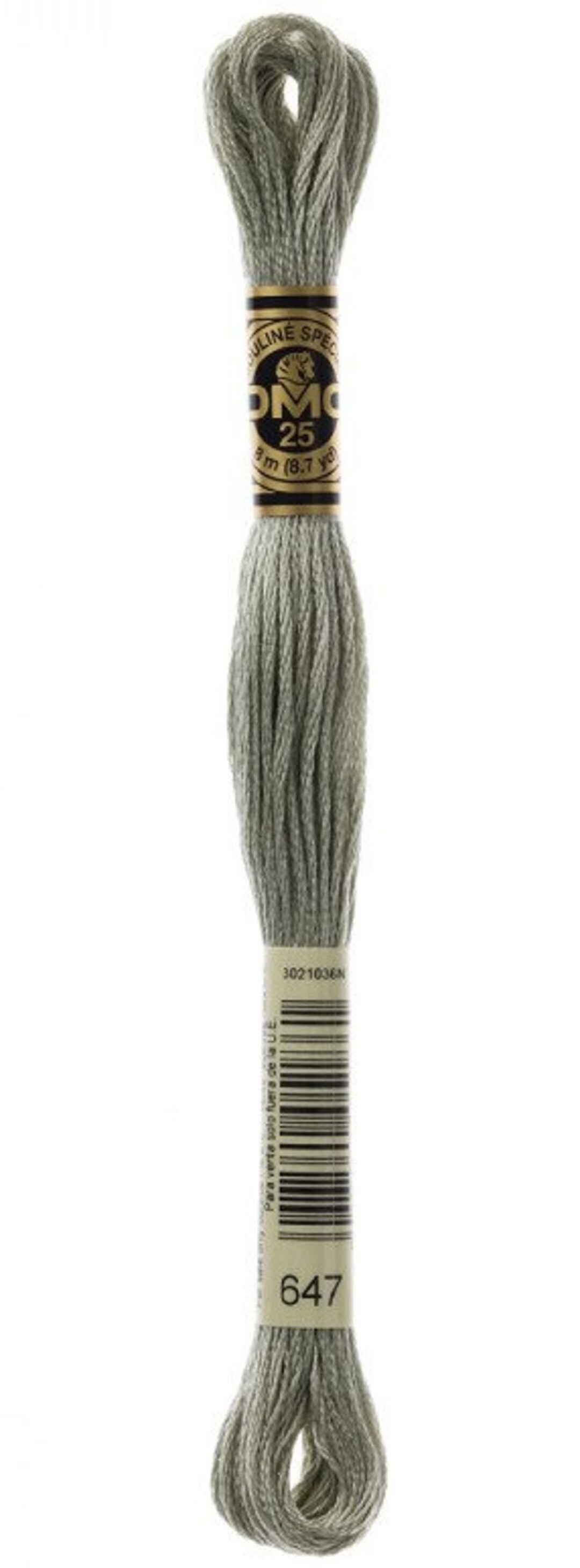 647 - DMC 6-strand Embroidery Floss; Cotton Floss; Cross Stitch; Sewing ...