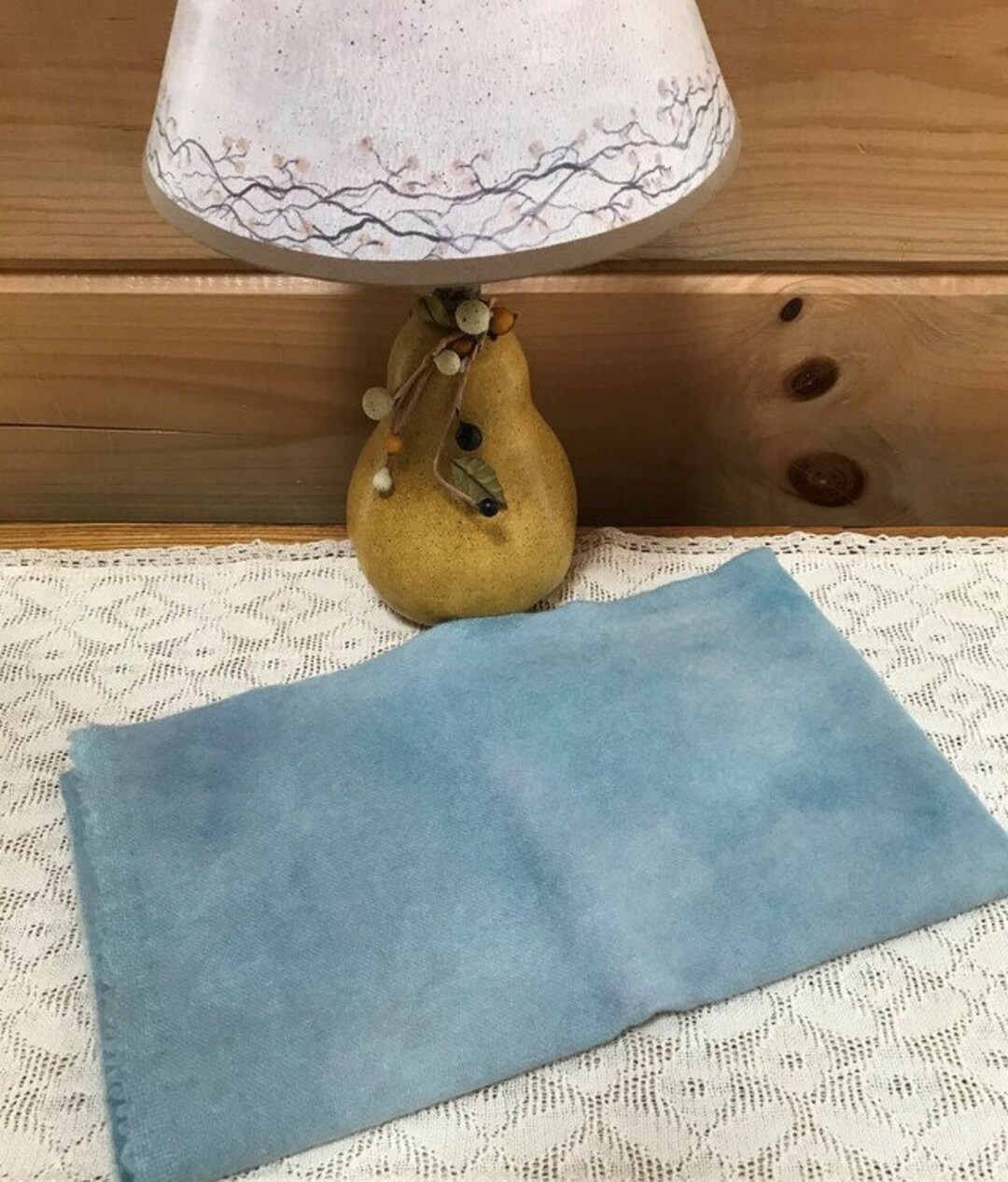 Blue Hydrangea Hand-dyed 100% Wool for Rug Hooking, Wool Applique ...