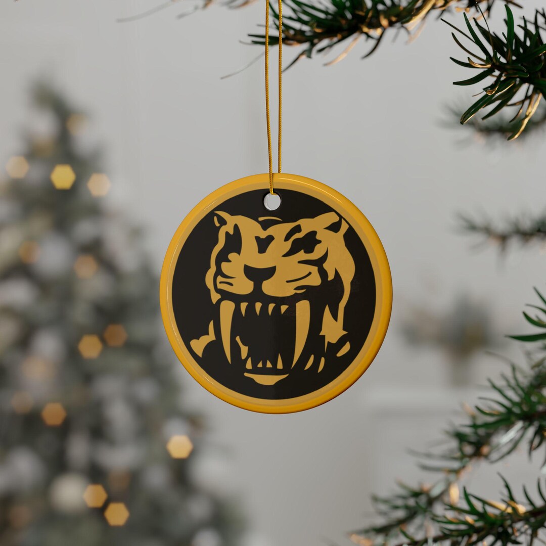 Yellow Dino Coin Ornament - Etsy