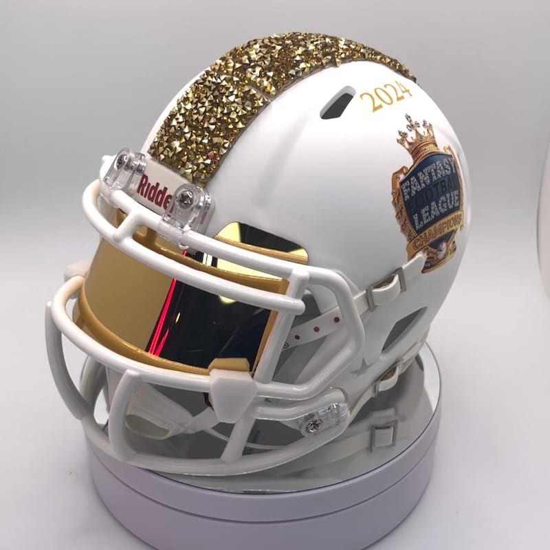 Super bowl helmet - Etsy Nederland