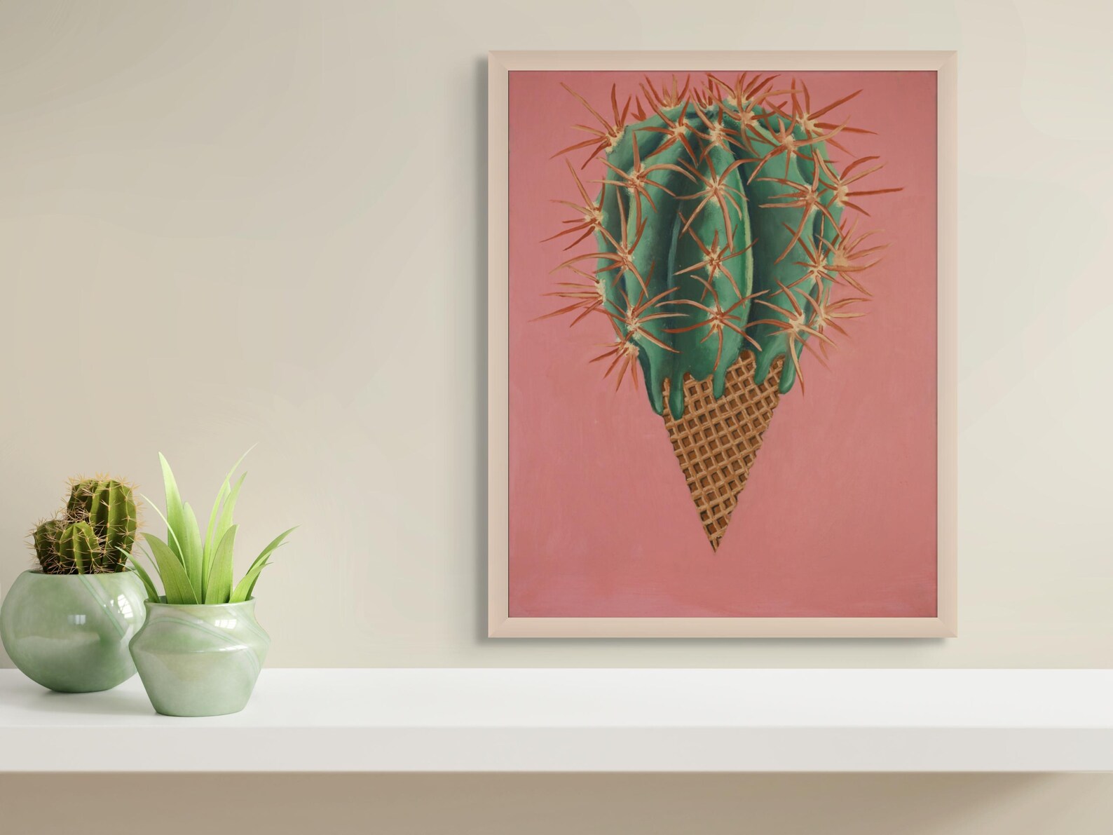 SPIKE Original Oil Painting - Etsy