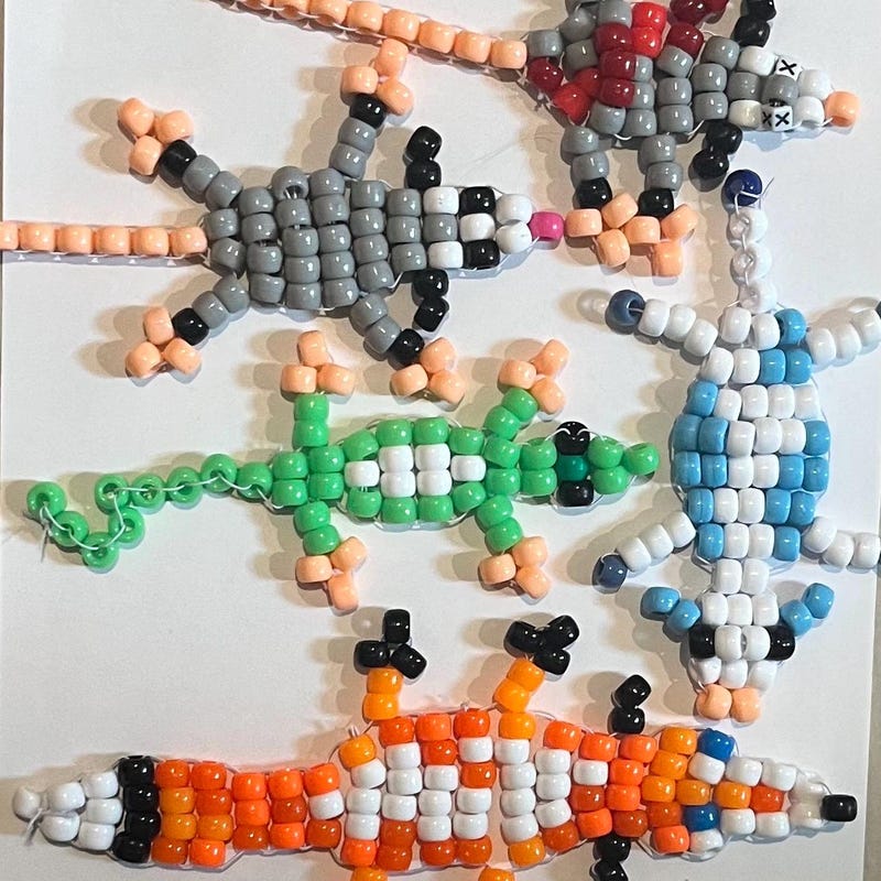 Kandi Animals - Etsy