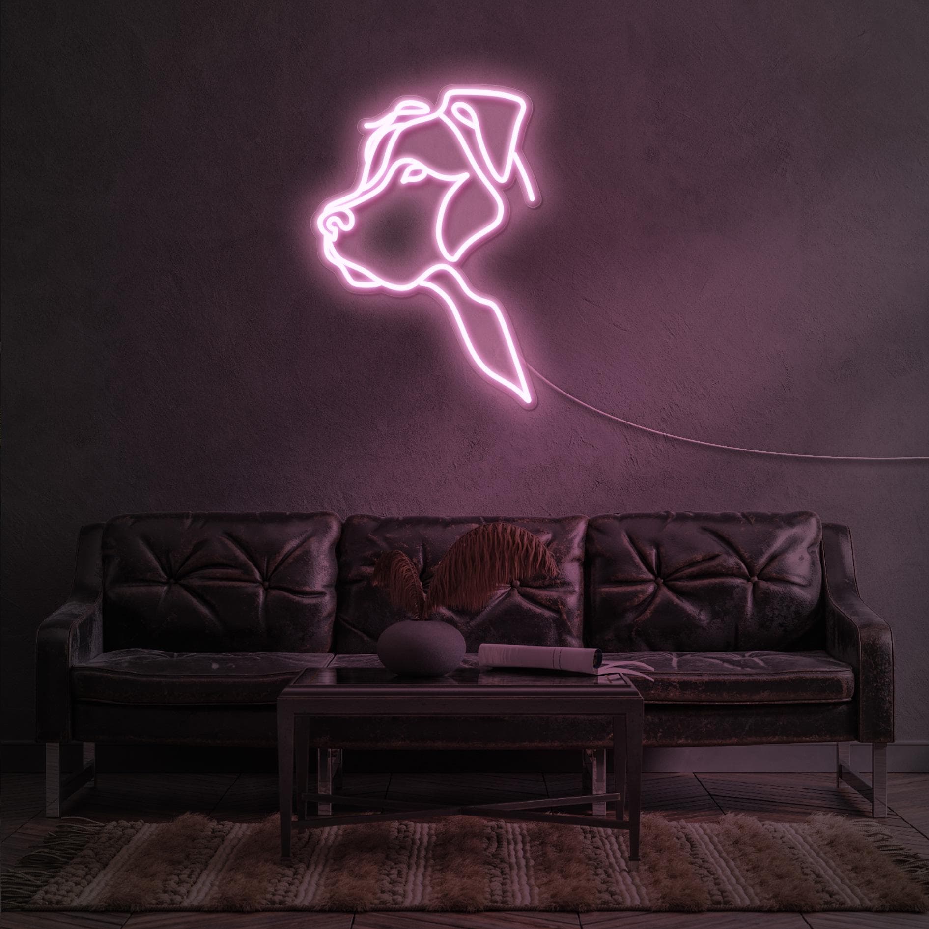 Dog Neon Sign | Custom Animals Neon Sign | Pets Bar Decor ...