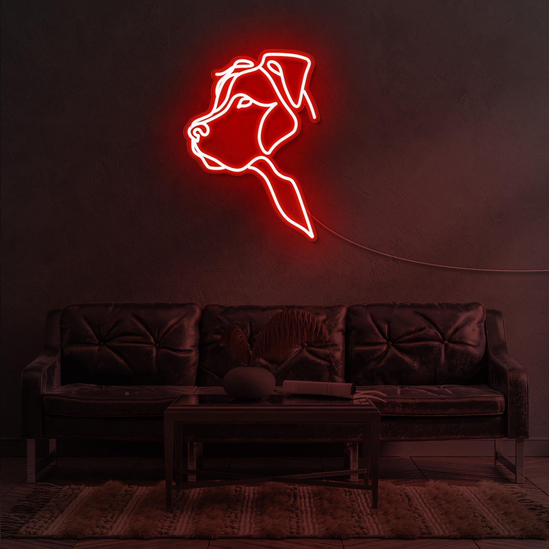 Dog Neon Sign | Custom Animals Neon Sign | Pets Bar Decor ...