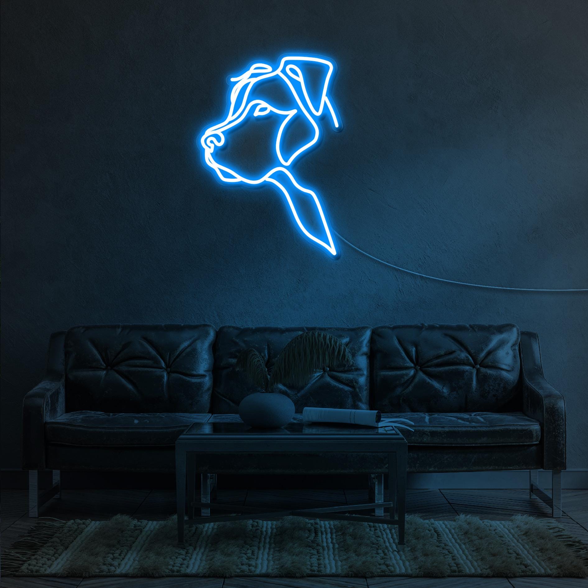 Dog Neon Sign | Custom Animals Neon Sign | Pets Bar Decor ...