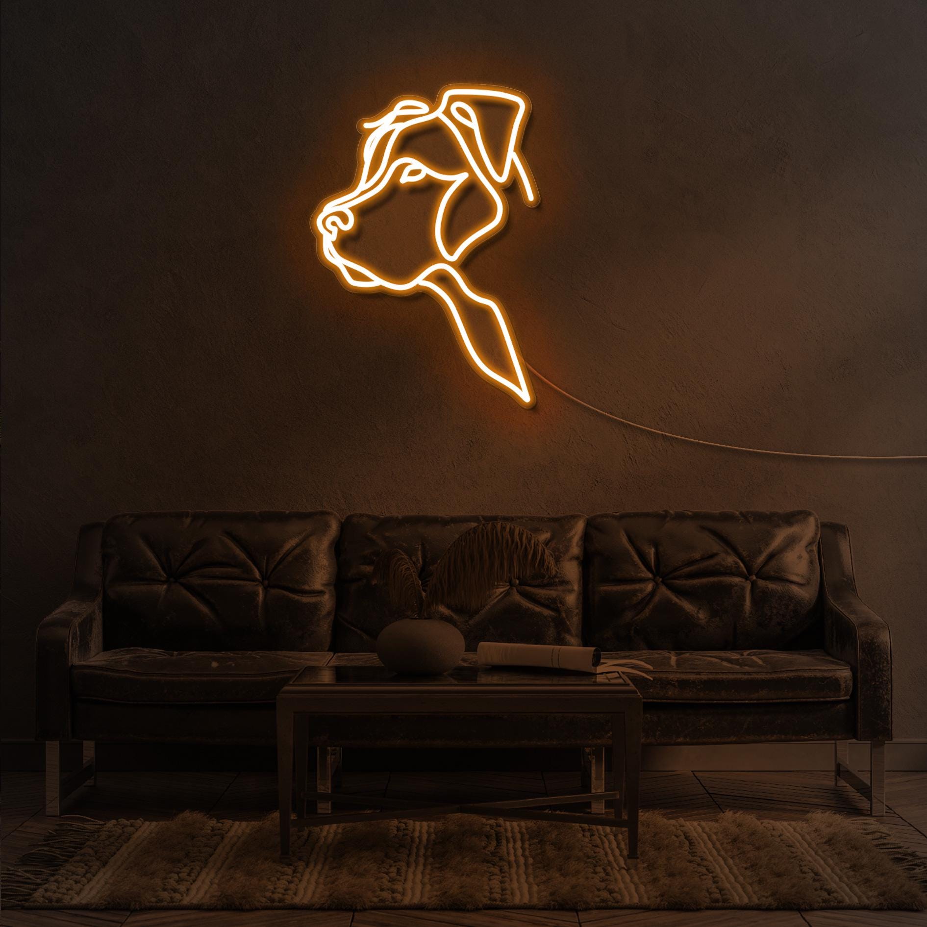 Dog Neon Sign | Custom Animals Neon Sign | Pets Bar Decor ...